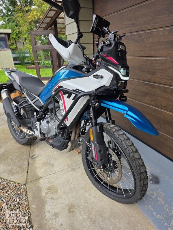 Blue CFMOTO 450 MT 2025 in Pasvalys, with an engine capacity of 0.45 L and mileage of 2 thousand km for 1099 €, photo 7 on AUTOMOTO.COM.LV