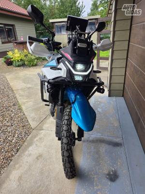 Blue CFMOTO 450 MT 2025 in Pasvalys, with an engine capacity of 0.45 L and mileage of 2 thousand km for 1099 €, photo 8 on AUTOMOTO.COM.LV