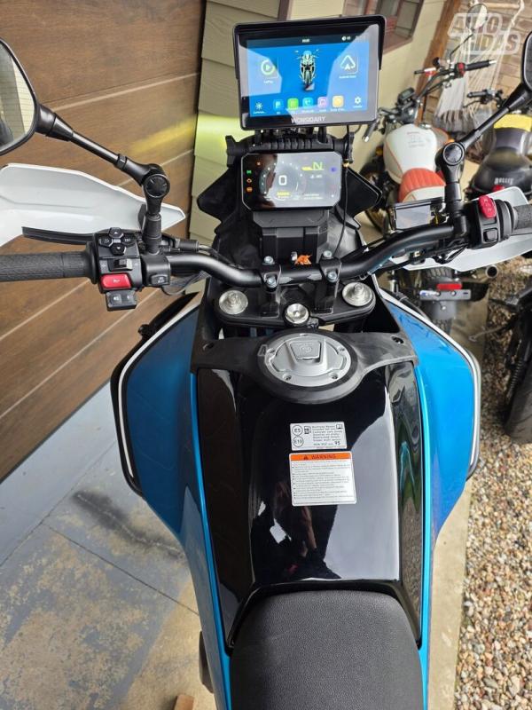 Blue CFMOTO 450 MT 2025 in Pasvalys, with an engine capacity of 0.45 L and mileage of 2 thousand km for 1099 €, photo 9 on AUTOMOTO.COM.LV