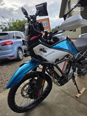 Blue CFMOTO 450 MT 2025 in Pasvalys, with an engine capacity of 0.45 L and mileage of 2 thousand km for 1099 €, photo 14 on AUTOMOTO.COM.LV