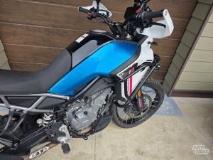 Blue CFMOTO 450 MT 2025 in Pasvalys, with an engine capacity of 0.45 L and mileage of 2 thousand km for 1099 €, photo 19 on AUTOMOTO.COM.LV
