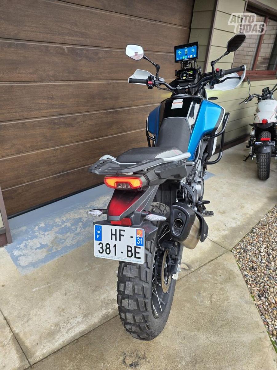 Blue CFMOTO 450 MT 2025 in Pasvalys, with an engine capacity of 0.45 L and mileage of 2 thousand km for 1099 €, photo 23 on AUTOMOTO.COM.LV