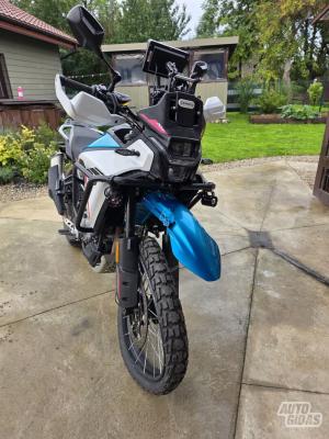 Blue CFMOTO 450 MT 2025 in Pasvalys, with an engine capacity of 0.45 L and mileage of 2 thousand km for 1099 €, photo 25 on AUTOMOTO.COM.LV