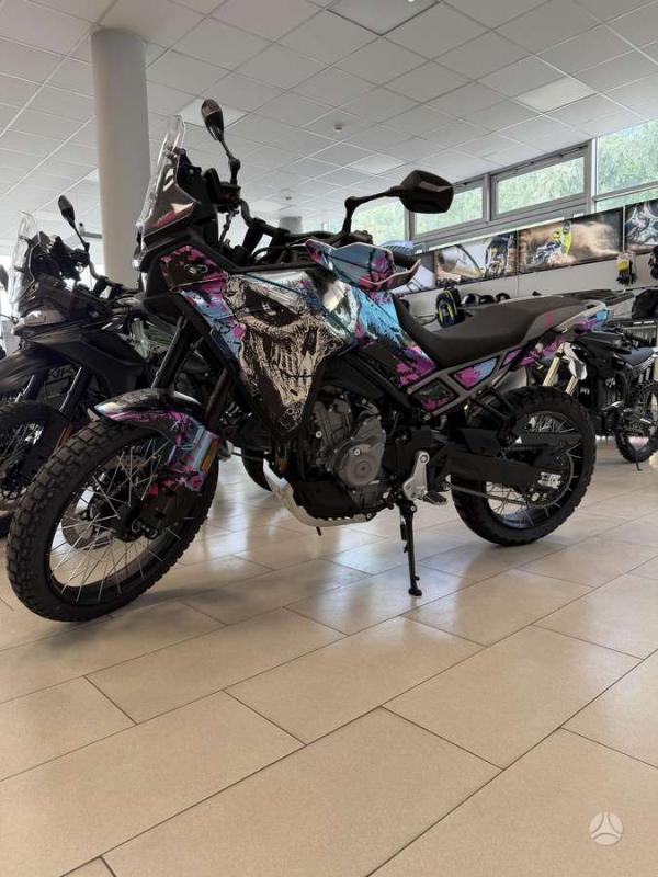 Blue CFMOTO 450 MT 2026 in Vilnius, with an engine capacity of 0.45 L and mileage of 0 thousand km for 5999 €, photo 1 on AUTOMOTO.COM.LV