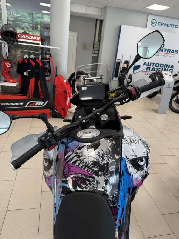 Blue CFMOTO 450 MT 2026 in Vilnius, with an engine capacity of 0.45 L and mileage of 0 thousand km for 5999 €, photo 6 on AUTOMOTO.COM.LV