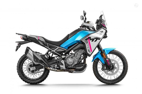 Blue CFMOTO 450 MT 2026 in Vilnius, with an engine capacity of 0.45 L and mileage of 0 thousand km for 5999 €, photo 7 on AUTOMOTO.COM.LV