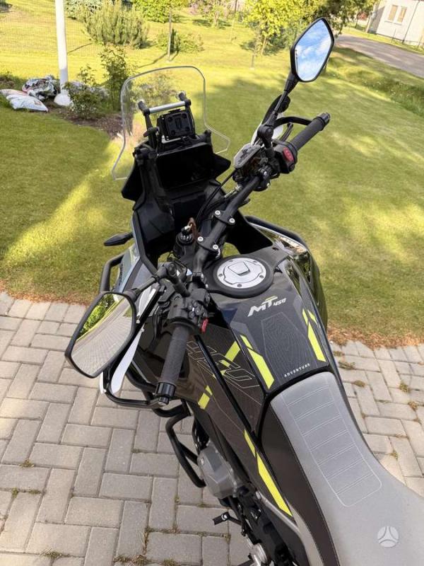 Grey CFMOTO 450 MT 2024 in Kaunas, with an engine capacity of 0.45 L and mileage of 9 thousand km for 5200 €, photo 3 on AUTOMOTO.COM.LV