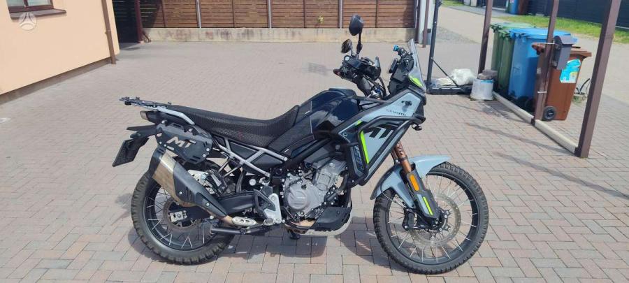 Grey CFMOTO 450 MT 2025 in Kaunas, with an engine capacity of 0.45 L and mileage of 20 thousand km for 4800 €, photo 5 on AUTOMOTO.COM.LV