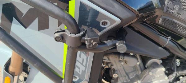 Grey CFMOTO 450 MT 2025 in Kaunas, with an engine capacity of 0.45 L and mileage of 20 thousand km for 4800 €, photo 6 on AUTOMOTO.COM.LV