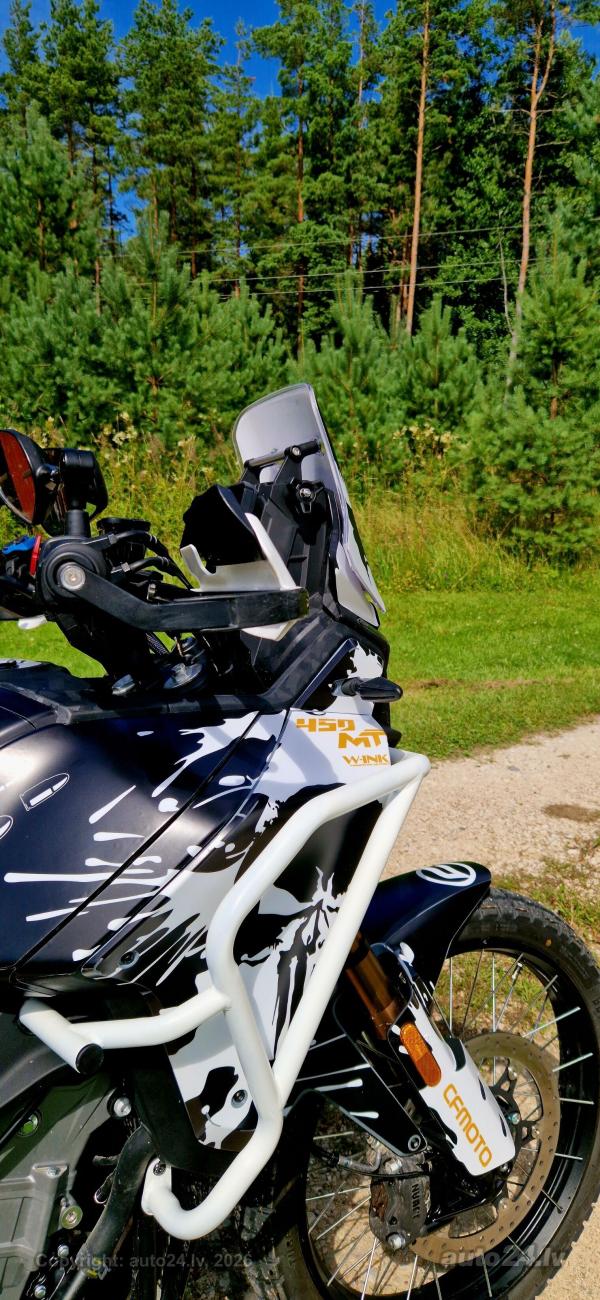 Pelēks CFMOTO 450 MT 2025 Tallina, ar dzinēja tilpumu 0.45 L un nobraukumu 6 tūkst. km par 6400 €, foto 4 vietnē AUTOMOTO.COM.LV