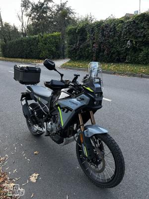 Grey CFMOTO 450 MT 2026 in Kaunas, with an engine capacity of 0.45 L and mileage of 5 thousand km for 5500 €, photo  on AUTOMOTO.COM.LV