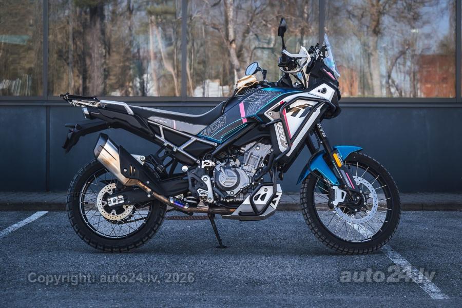 CFMOTO 450 MT 2024 Viljandi, ar dzinēja tilpumu 0.45 L un nobraukumu 8 tūkst. km par 5500 €, foto 1 vietnē AUTOMOTO.COM.LV
