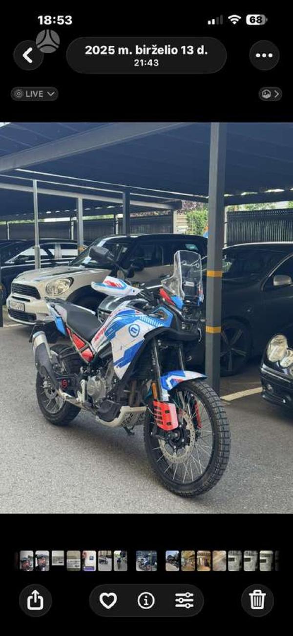CFMOTO 450 MT 2025 in Vilnius, with an engine capacity of 0.45 L and mileage of 4 thousand km for 5600 €, photo 1 on AUTOMOTO.COM.LV