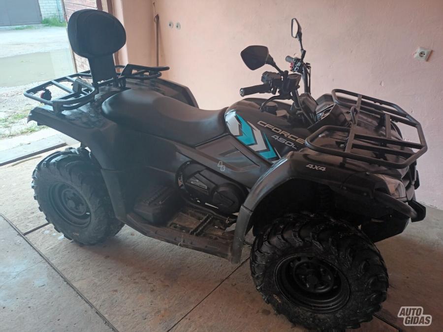 Grey CFMOTO 450CL-C 2022 in Telschi, with an engine capacity of 0.45 L and mileage of 0 thousand km for 4500 €, photo 1 on AUTOMOTO.COM.LV