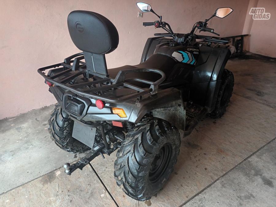 Grey CFMOTO 450CL-C 2022 in Telschi, with an engine capacity of 0.45 L and mileage of 0 thousand km for 4500 €, photo 3 on AUTOMOTO.COM.LV