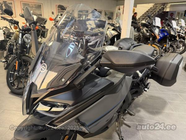 Grey CFMOTO 650 GT 2023 in Tallinn, with an engine capacity of 0.65 L and mileage of 1 thousand km for 3990 €, photo 11 on AUTOMOTO.COM.LV