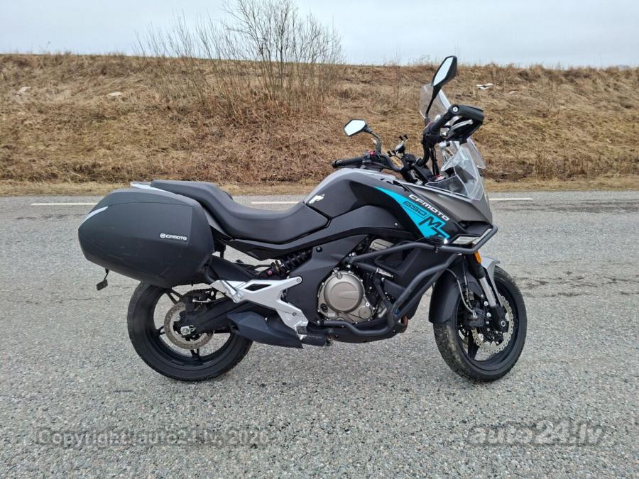 Black CFMOTO 650 MT 2019 in Tartu, with an engine capacity of 0.65 L and mileage of 15 thousand km for 3375 €, photo 4 on AUTOMOTO.COM.LV
