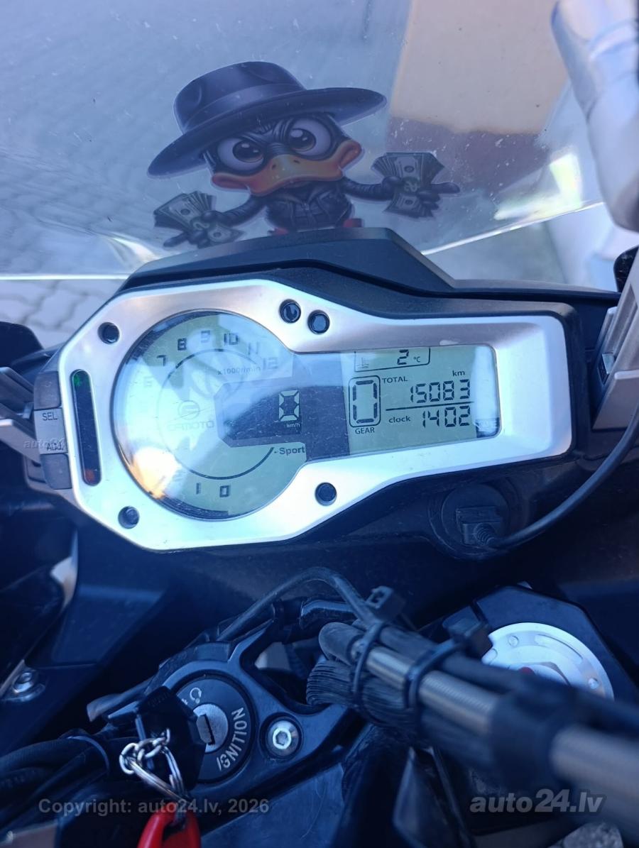 Черный CFMOTO 650 MT 2022 в Хаапсалу, объемом двигателя 0.65 л и пробегом 15 тыс. км за 4900 €, фото 7 на AUTOMOTO.COM.LV
