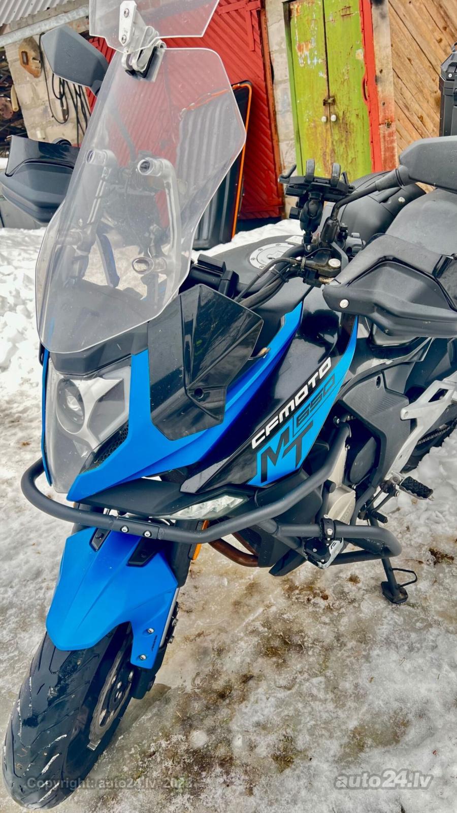 Zils CFMOTO 650 MT 2019 Jehvi, ar dzinēja tilpumu 0.65 L un nobraukumu 31 tūkst. km par 2800 €, foto 1 vietnē AUTOMOTO.COM.LV