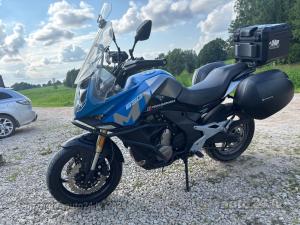 Blue CFMOTO 650 MT 2021 in Viljandi, with an engine capacity of 0.65 L and mileage of 25 thousand km for 3600 €, photo 4 on AUTOMOTO.COM.LV