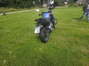 Blue CFMOTO 650 MT 2022 in Palanga, with an engine capacity of 0.65 L and mileage of 6 thousand km for 4600 €, photo 7 on AUTOMOTO.COM.LV