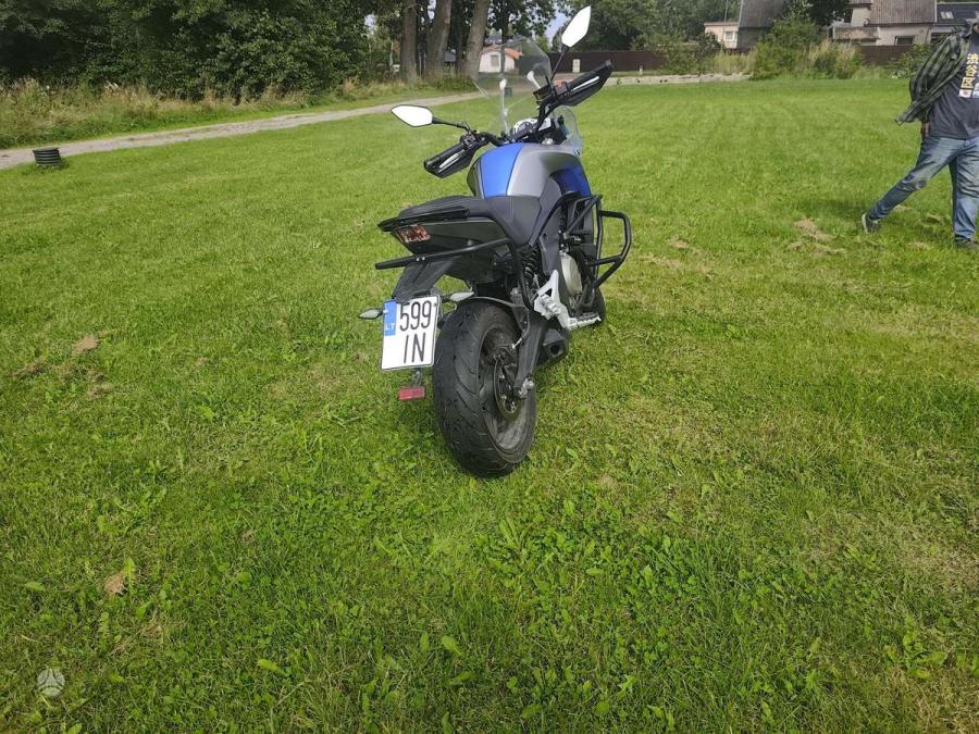 Blue CFMOTO 650 MT 2022 in Palanga, with an engine capacity of 0.65 L and mileage of 6 thousand km for 4600 €, photo 7 on AUTOMOTO.COM.LV