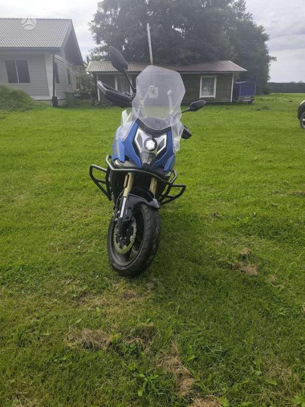 Blue CFMOTO 650 MT 2022 in Palanga, with an engine capacity of 0.65 L and mileage of 6 thousand km for 4600 €, photo 4 on AUTOMOTO.COM.LV