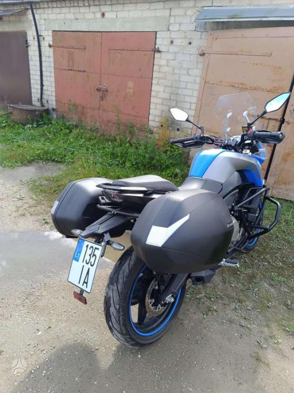 CFMOTO 650 MT 2021 in Ukmerge, with an engine capacity of 0.65 L and mileage of 3 thousand km for 3800 €, photo 2 on AUTOMOTO.COM.LV