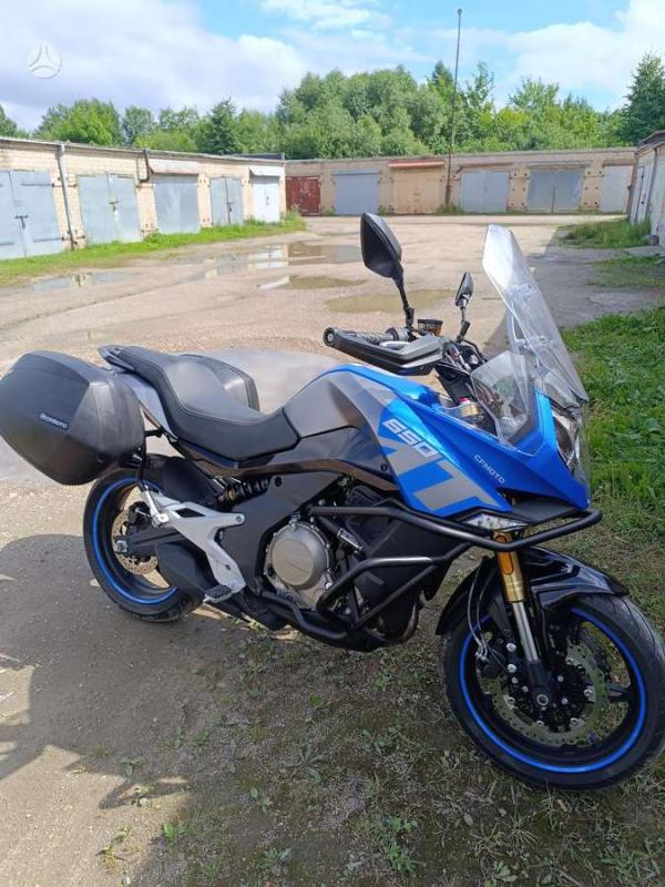 CFMOTO 650 MT 2021 in Ukmerge, with an engine capacity of 0.65 L and mileage of 3 thousand km for 3800 €, photo 5 on AUTOMOTO.COM.LV