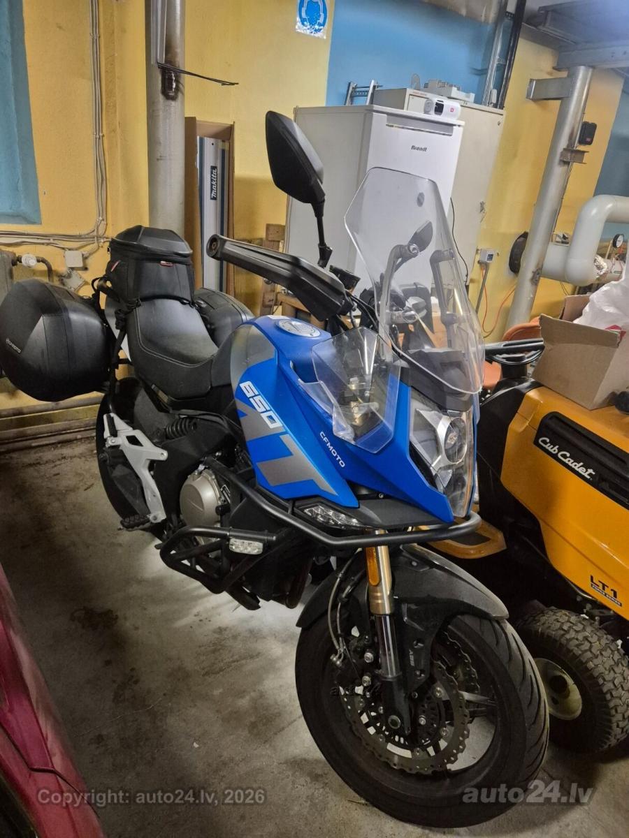 CFMOTO 650 MT 2022 Tartu, ar dzinēja tilpumu 0.65 L un nobraukumu 13 tūkst. km par 3600 €, foto 1 vietnē AUTOMOTO.COM.LV