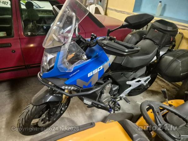 CFMOTO 650 MT 2022 в Тарту, объемом двигателя 0.65 л и пробегом 13 тыс. км за 3600 €, фото 2 на AUTOMOTO.COM.LV