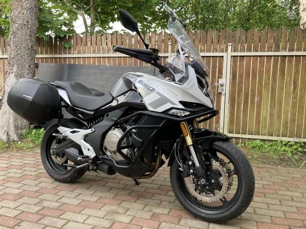 CFMOTO 650 MT 2022 in Vilnius, with an engine capacity of 0.65 L and mileage of 22 thousand km for 3950 €, photo 1 on AUTOMOTO.COM.LV