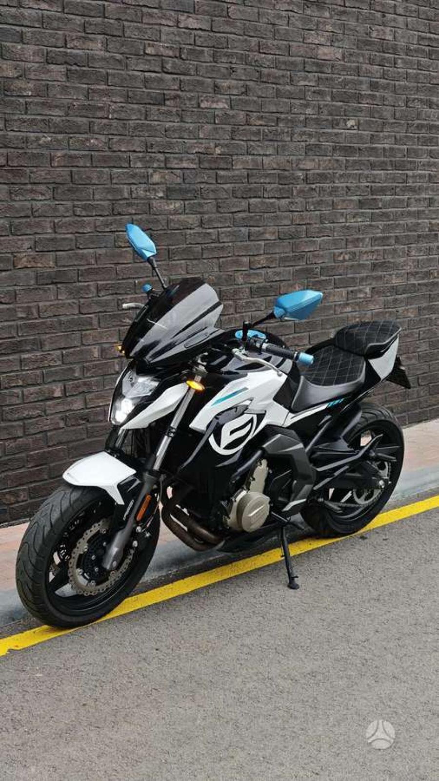 CFMOTO 650 NK 2021 in Klaipeda, with an engine capacity of 0.65 L and mileage of 12 thousand km for 3700 €, photo 1 on AUTOMOTO.COM.LV