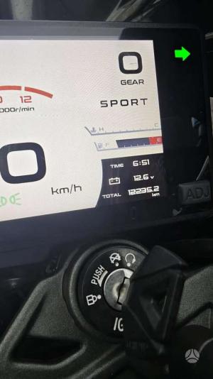 CFMOTO 650 NK 2021 in Klaipeda, with an engine capacity of 0.65 L and mileage of 12 thousand km for 3700 €, photo 6 on AUTOMOTO.COM.LV
