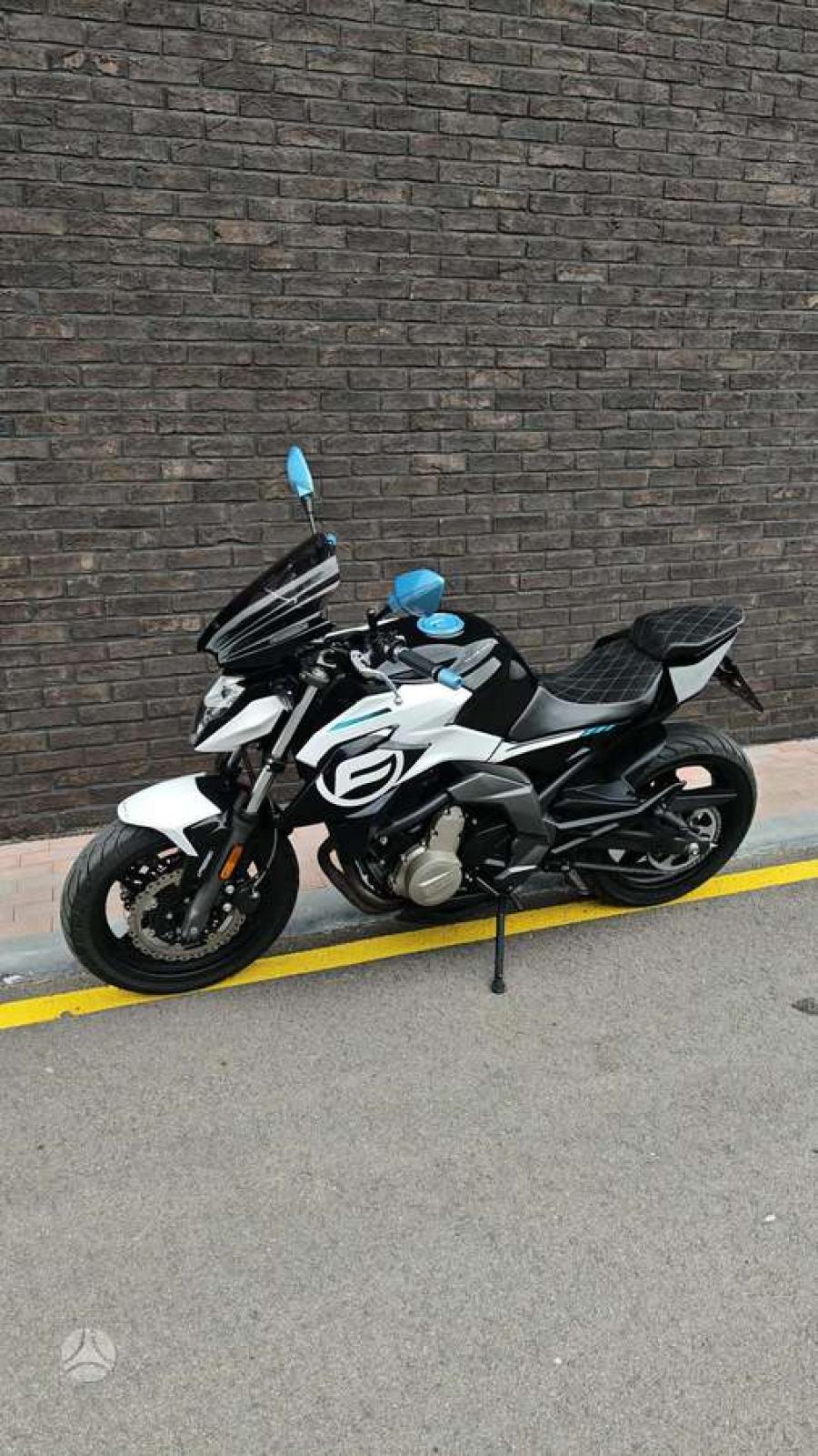 CFMOTO 650 NK 2021 in Klaipeda, with an engine capacity of 0.65 L and mileage of 12 thousand km for 3700 €, photo 14 on AUTOMOTO.COM.LV
