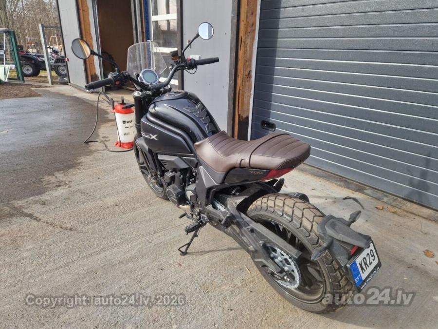 Black CFMOTO 700 CL-X 2023 in Tartu, with an engine capacity of 0.69 L and mileage of 3 thousand km for 4100 €, photo 3 on AUTOMOTO.COM.LV
