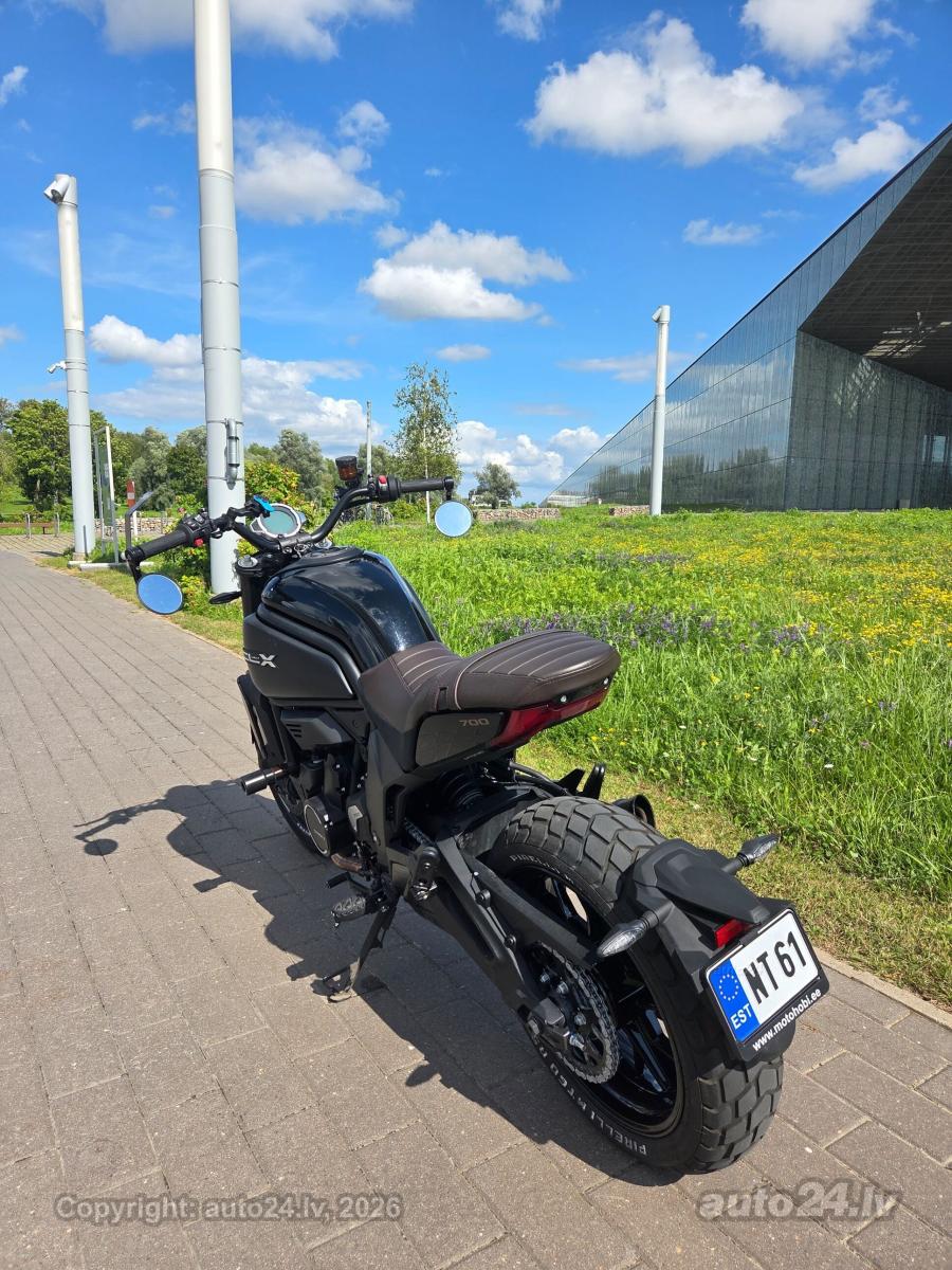 Melns CFMOTO 700 CL-X 2025 Tallina, ar dzinēja tilpumu 0.69 L un nobraukumu 2 tūkst. km par 4900 €, foto 6 vietnē AUTOMOTO.COM.LV