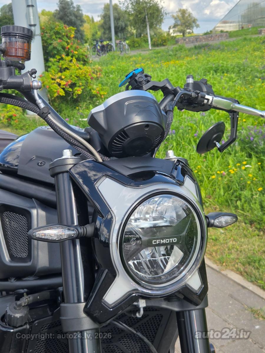 Melns CFMOTO 700 CL-X 2025 Tallina, ar dzinēja tilpumu 0.69 L un nobraukumu 2 tūkst. km par 4900 €, foto 9 vietnē AUTOMOTO.COM.LV
