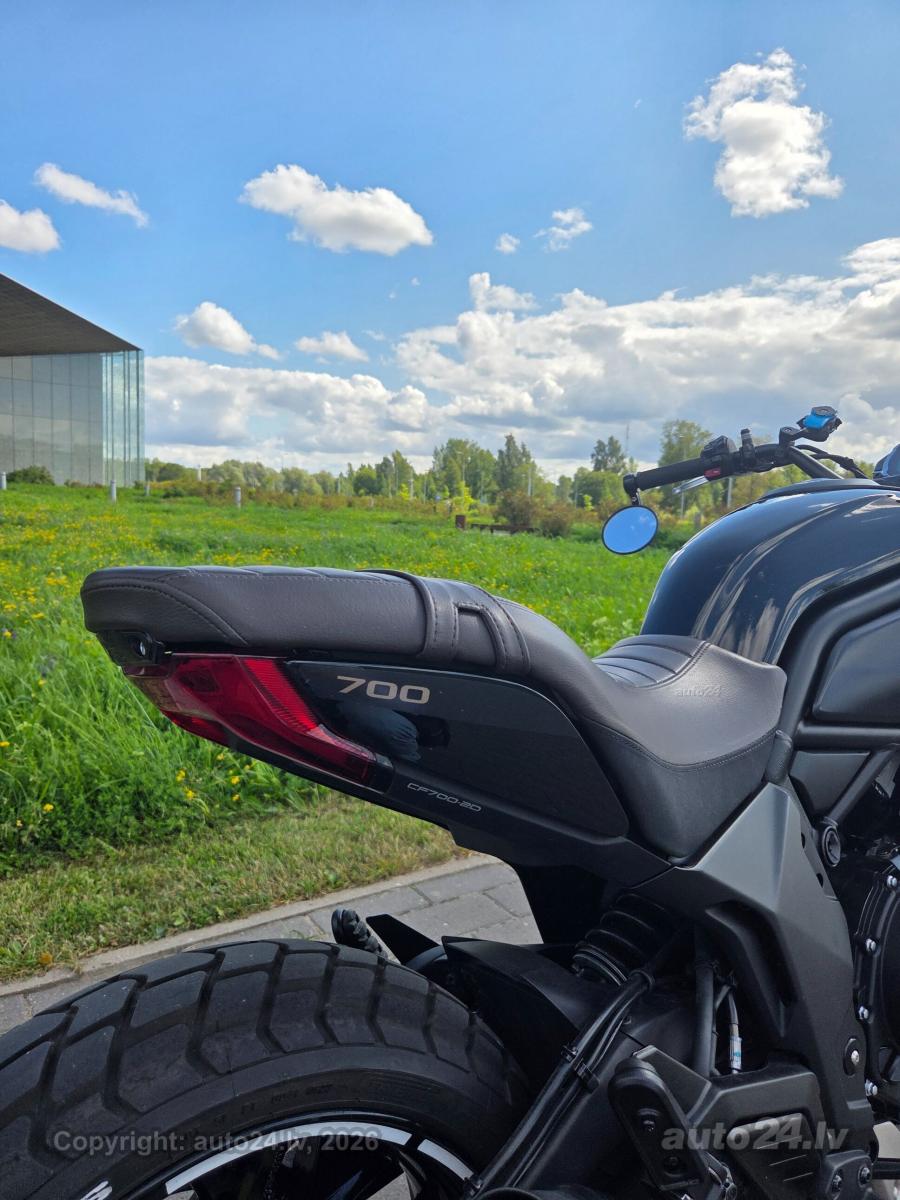 Melns CFMOTO 700 CL-X 2025 Tallina, ar dzinēja tilpumu 0.69 L un nobraukumu 2 tūkst. km par 4900 €, foto 10 vietnē AUTOMOTO.COM.LV