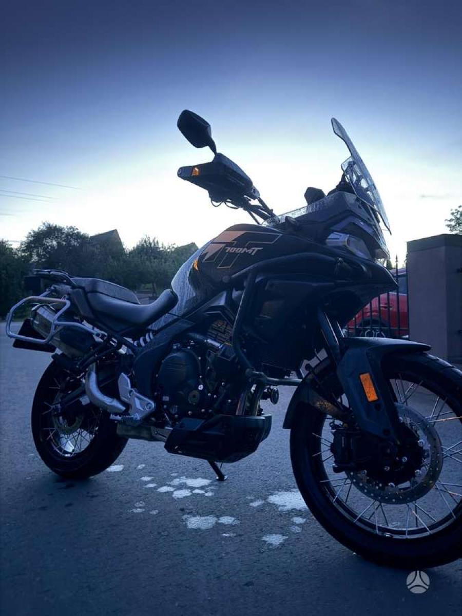 Melns CFMOTO 700 MT 2026 Telšiai, ar dzinēja tilpumu 0.69 L un nobraukumu 3 tūkst. km par 6000 €, foto 7 vietnē AUTOMOTO.COM.LV