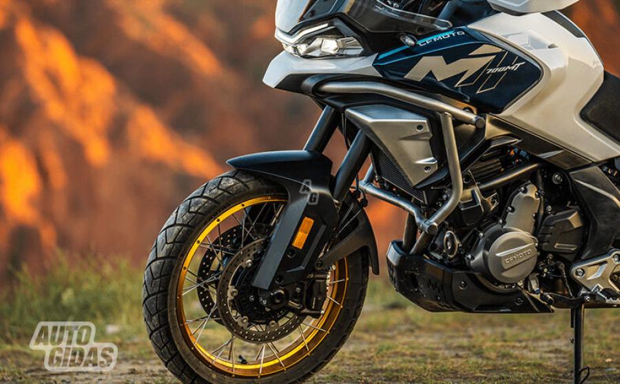 Grey CFMOTO 700 MT 2026 in Kaunas, with an engine capacity of 0.69 L and mileage of 0 thousand km for 6490 €, photo 4 on AUTOMOTO.COM.LV