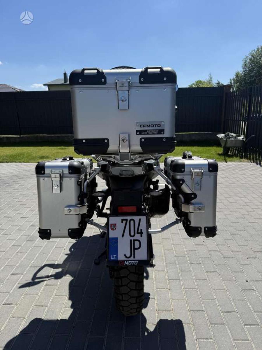 Balts CFMOTO 800 Explore 2024 Viļņa, ar dzinēja tilpumu 0.80 L un nobraukumu 10 tūkst. km par 7500 €, foto 5 vietnē AUTOMOTO.COM.LV