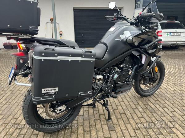 Black CFMOTO 800 MT 2024 in Tallinn, with an engine capacity of 0.80 L and mileage of 831 thousand km for 11000 €, photo 2 on AUTOMOTO.COM.LV