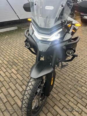Black CFMOTO 800 MT 2024 in Tallinn, with an engine capacity of 0.80 L and mileage of 831 thousand km for 11000 €, photo 9 on AUTOMOTO.COM.LV