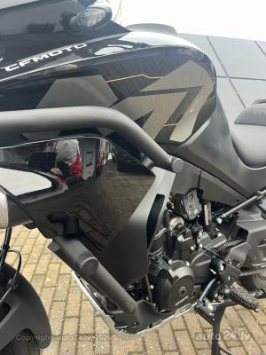 Black CFMOTO 800 MT 2024 in Tallinn, with an engine capacity of 0.80 L and mileage of 831 thousand km for 11000 €, photo 18 on AUTOMOTO.COM.LV