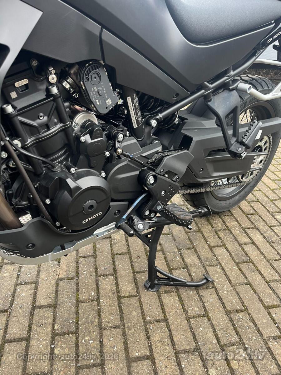 Black CFMOTO 800 MT 2024 in Tallinn, with an engine capacity of 0.80 L and mileage of 831 thousand km for 11000 €, photo 21 on AUTOMOTO.COM.LV