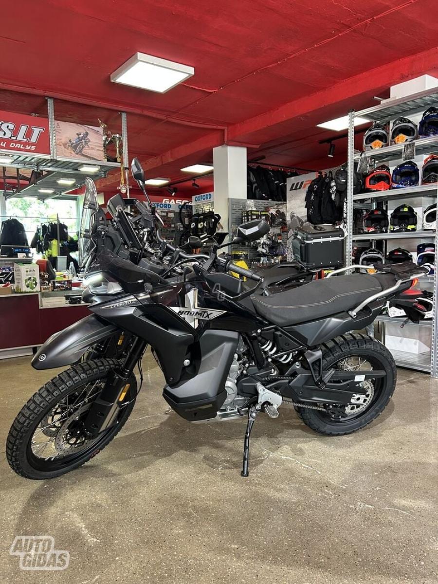Black CFMOTO 800 MT 2025 in Kaunas, with an engine capacity of 0.80 L and mileage of 0 thousand km for 9990 €, photo 4 on AUTOMOTO.COM.LV