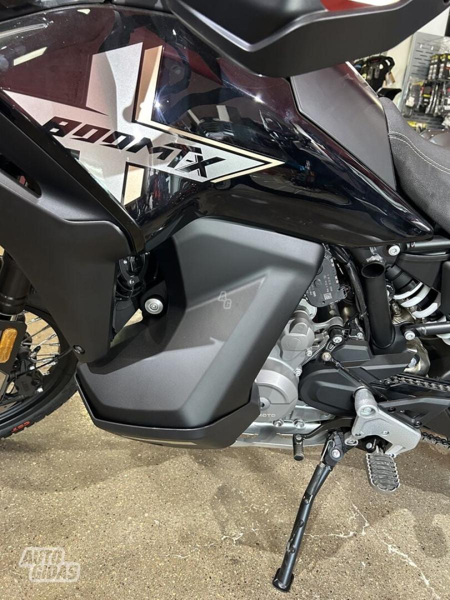 Black CFMOTO 800 MT 2025 in Kaunas, with an engine capacity of 0.80 L and mileage of 0 thousand km for 9990 €, photo 6 on AUTOMOTO.COM.LV