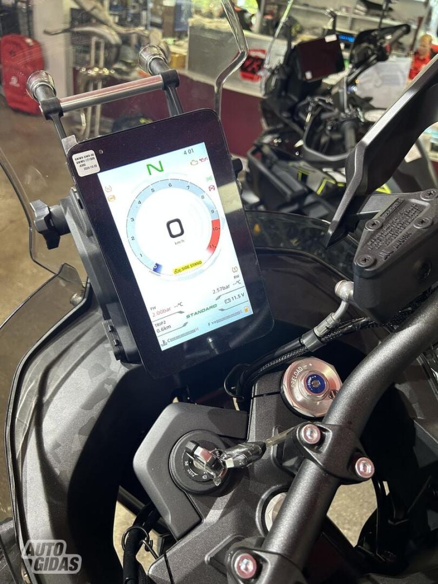 Black CFMOTO 800 MT 2025 in Kaunas, with an engine capacity of 0.80 L and mileage of 0 thousand km for 9990 €, photo 7 on AUTOMOTO.COM.LV
