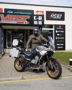 Синий CFMOTO 800 MT 2022 в Таллин, объемом двигателя 0.80 л и пробегом 5 тыс. км за 8290 €, фото  на AUTOMOTO.COM.LV